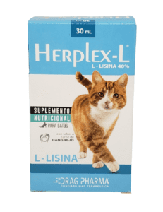 Herplex-L® Suspensión Oral 30 ml – Drag Pharma – CuiVet – Cuida a Tu ...